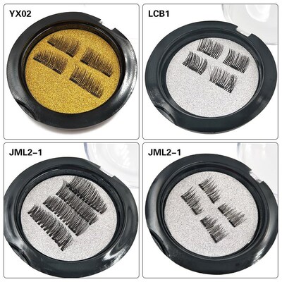 Magnetic Eyelashes Hot Sale 1/2/3 Magnets Lashes Wholesale L