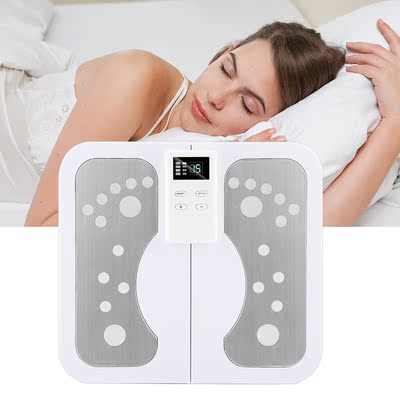 Electric EMS Foot Massage Pad 10 Modes Foot Massager Remote