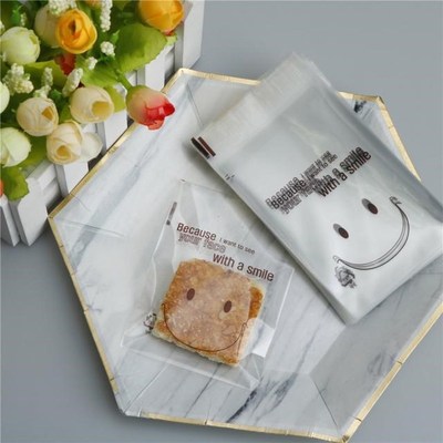 lovely Smile Packing bag Self Seal Adhesive Cellophane Sweet