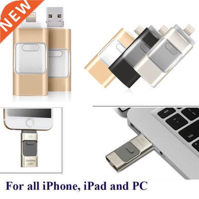 3 in 1 USB 3.0 Flash Drive Memory Stick OTG Pendrive For iPh