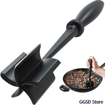 Meat Chopper Heat Resistant Meat Smasher for Hamburger Meat