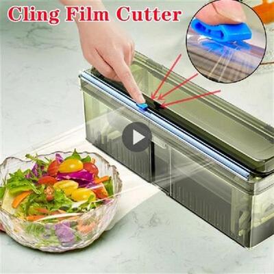 1PC Aluminum Foil Wax Paper Cutter With Slide Cutter Food
