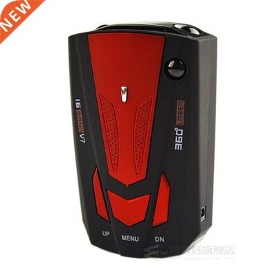 Car LED Radar Detector 360 Degree 16 Band English/Russian Vo