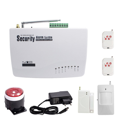 Home Security GSM SMS Alarm System Put In SIM card arming
