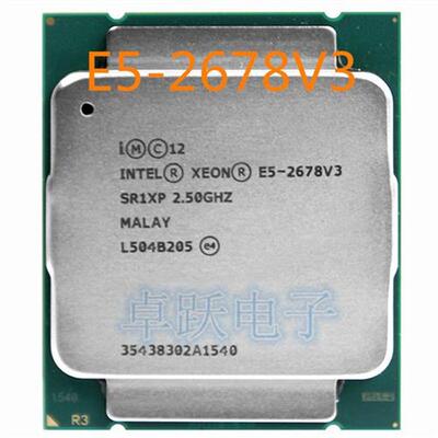 E5-2678V3 OEM Version CP 2.50GHz 12-Core 30MB E5-2678 V3 FCL