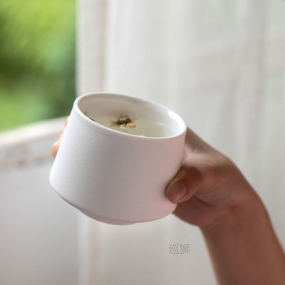 Double Walled Ceramic Tea Cup Chinese Kung Fu Tea Cup 170ml