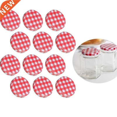 12Pcs 7cm Round Regular Mouth Canning Lids for Ball,