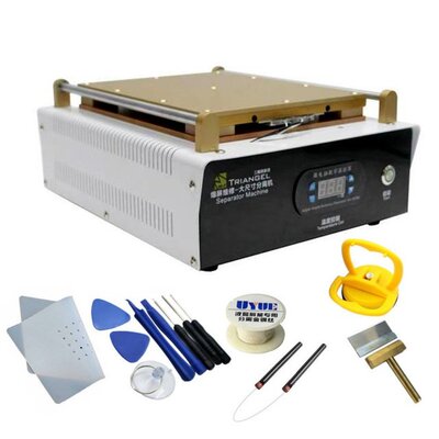 M-Triangel 14 inches Separation Machine Built-In Air Vacuum