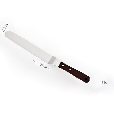 Metal Offset Cake Spatula bakery 4 6 8 10 Inches Stainless S