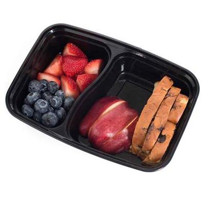10 Pcs Plastic Reusable Bento Box Meal Storage Food Prep Lun