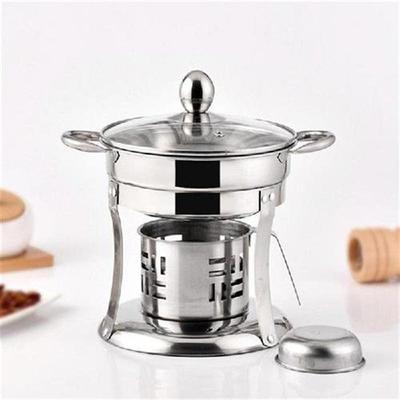 Stainless Steel Shabu Hot Pot Outdoor Hot Pot For Camping