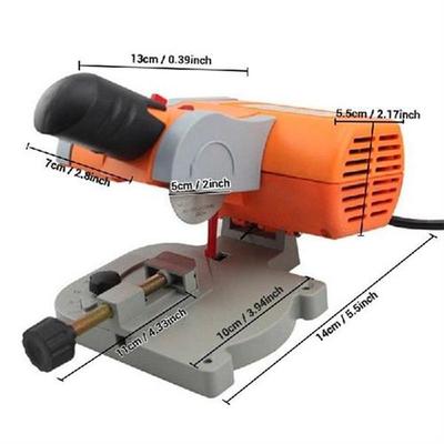 45 Degree Mini Cutting Machine Bench Cut-off Saw Steel