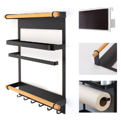 Magnet Fridge Shelf Decorative Shelves Metal Storage Rack