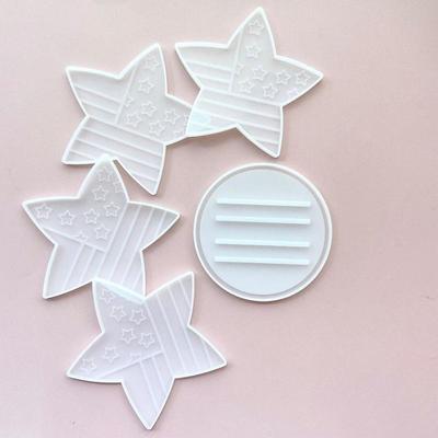 Star Shape Silicone Mold, Star Coaster Cup Mat, Mug Pad