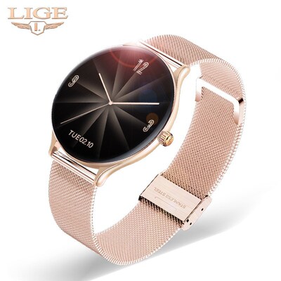 Ladies Smart Watch Wo smartwatch Woman Waterproof Fitness ra