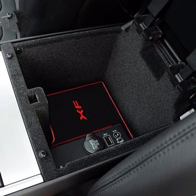 Car Accessories For Jaguar XF 2011-2015 door Gate Slot Pad W