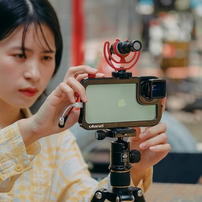 17MM Video Metal Cage for iPhone 11 Pro Max 1.33X Anamorphic