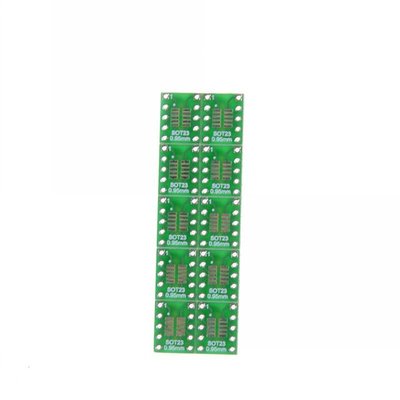 10pcs SOT23 SOP10 MSOP10 Umax SOP23 to DIP10 Pinboard SMD To