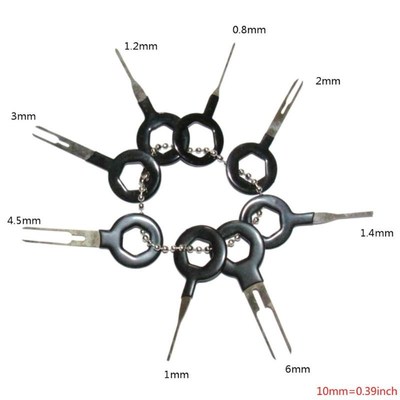 8Pcs Car Terminal Removal Tool Kit Wire connector Pin Releas