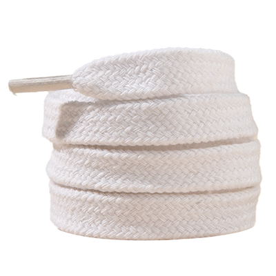 1.5cm宽鞋带扁平超宽白色