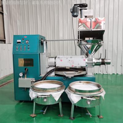 型不大锈钢榨油 全HQR自动螺旋大榨油机 茶籽豆冷榨榨机油机