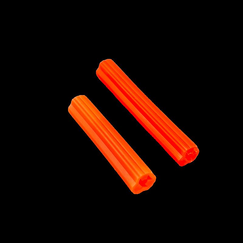 彩色国标装修塑料直通膨胀管自攻螺丝钉胶塞涨塞M4 5 67 810 12mm