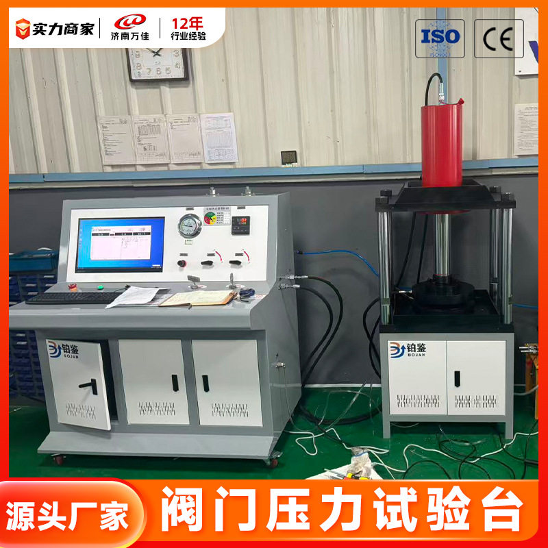 计算机控制阀门水压密封性试验台 阀体液压压力试验机0-50mpa