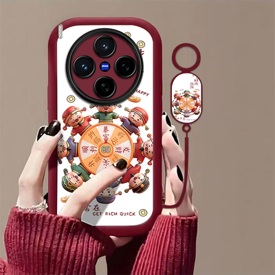 适用vivoX300Pro手机壳vivox200/x100ultra新款x90s/x80pro+高级x50全包x30防摔x27软x60财源滚滚x70t套xNote