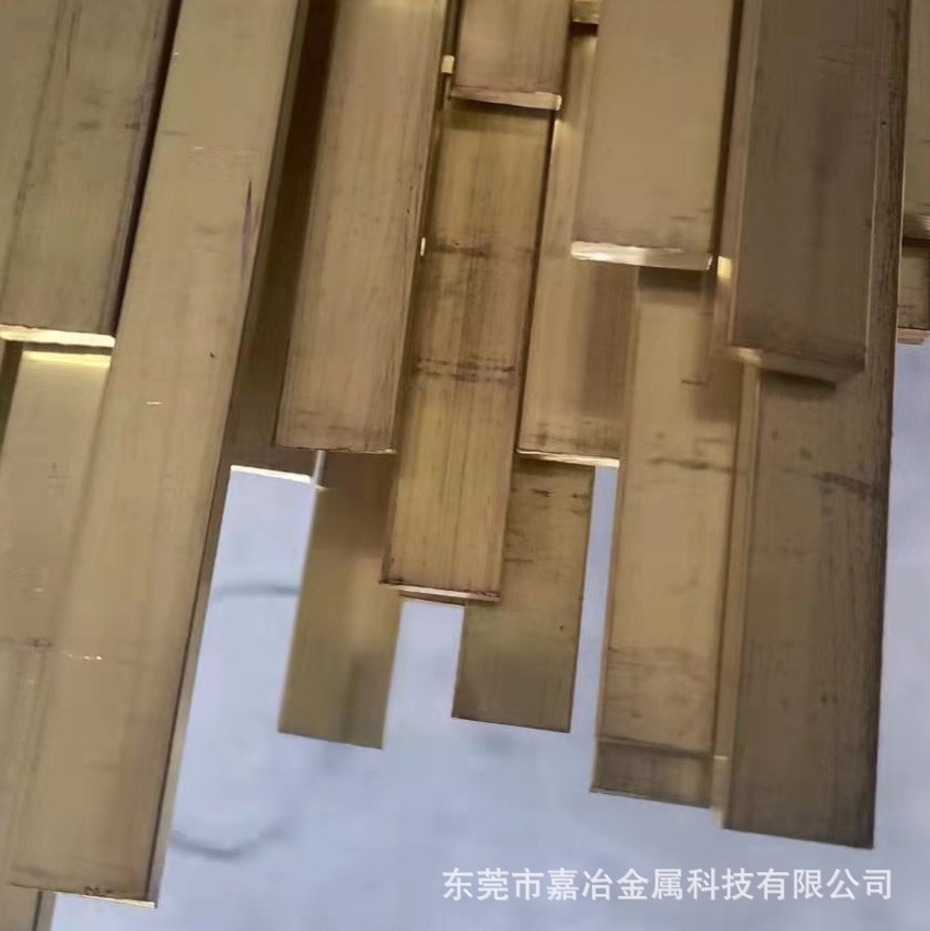 H59黄铜棒H62黄铜板 T2紫铜条T2/T3镀锡紫铜排直角10*120mm铜排_虎窝淘