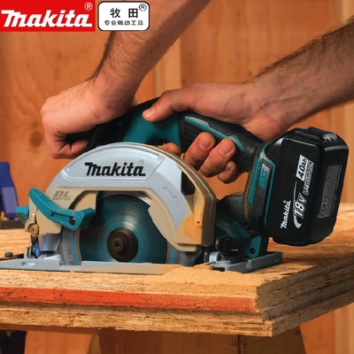 DHS680RMJ 电圆锯多动能锂电池充电式无刷木工手提锯切割机