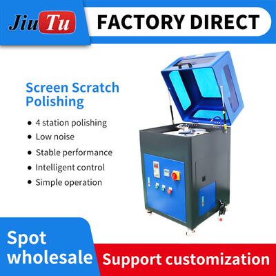 Four-station Phone Screen Scratch Removal Polishing Machine