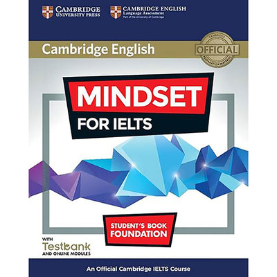 现货英文原版Mindset for IELTS Foundation Student's Book with Testbank and Online Modules 9781316636688