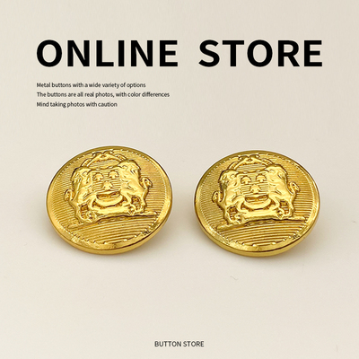 C家重工金属外套扣大衣风衣扣子