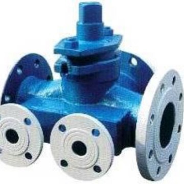 BX44W沥清专用三通保温旋塞阀