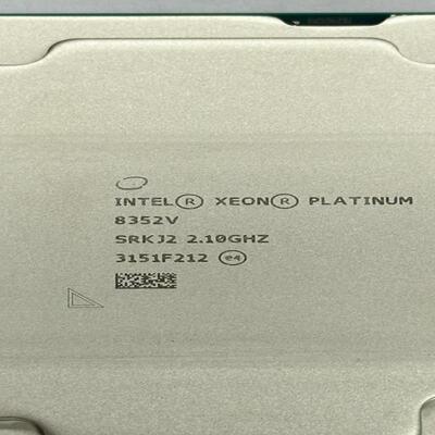Platinum 8352V (36核72线 2.10主频