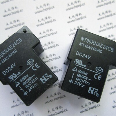 焊机 配件 NT90RNAE24CB 大功率 DC 24V 40A  继电器 四角 T90