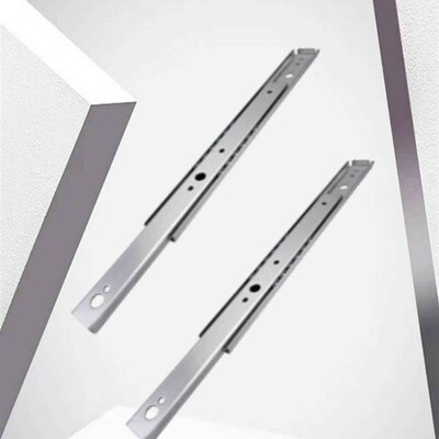 中载型抽屉滑轨-钢制两段式DRG-305 356 406 457 508 559
