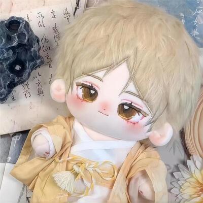 夏目友人帐周边夏目贵志20cm结缘属性棉花娃娃可爱猫咪老师公仔