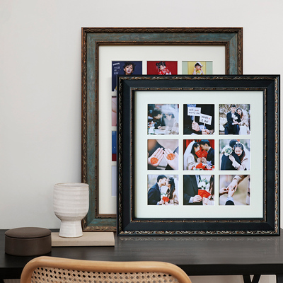 五月画馆相框现代多宫格九宫格