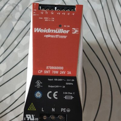 ECOLINE单相电源 CP SNT 70W 24V可换修