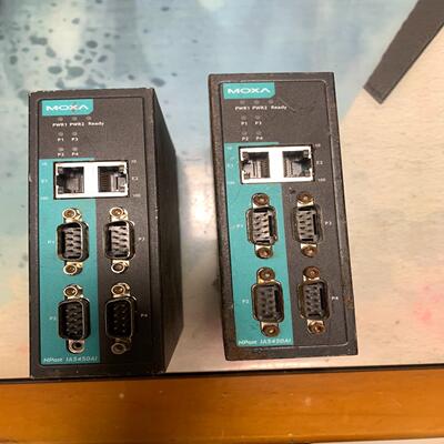 【工控自动化】台湾 MOXA NPort IA5450AI-T 4口RS2议价