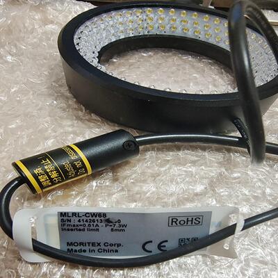 MORITEX茉莉特MLRL-CW68视觉检测环形光源LED