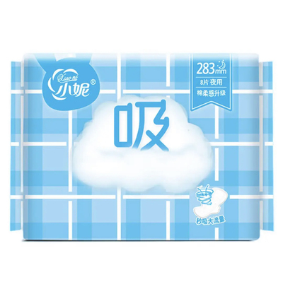 小妮棉柔卫生巾瞬吸夜用283mm