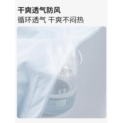 狮集唐团外DESS26188O蓝色冲锋衣春外套女2025新款秋季户三合一登