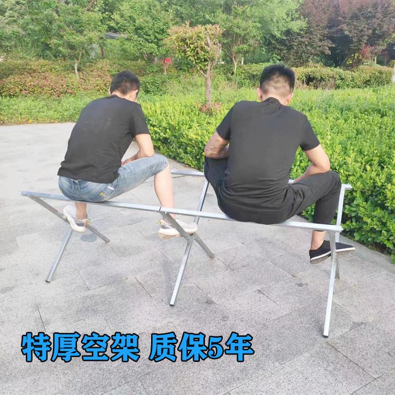 摆地摊折叠货架地摊货架便携式加厚夜市伸缩竹帘组合多功能货架