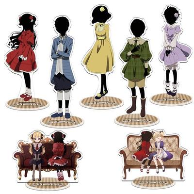 新款无缝夹层精雕内印影宅shadows house动漫周边亚克力立牌摆件