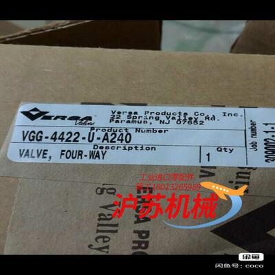 原装VERSA VGG-4422-U-A240电磁阀 全