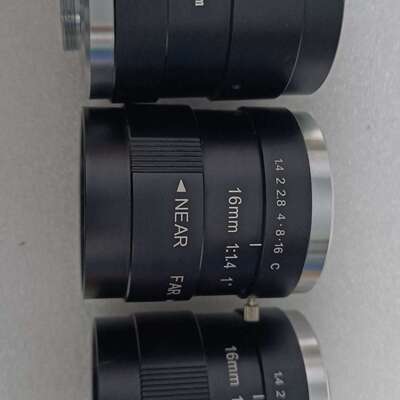 WARKMA千万像素工业高清16mm镜头，1:1.4 成色9
