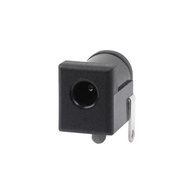 PJ-017D《power jack, 1.3 x 3.8 mm, horizontal, through ho》