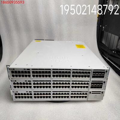 思科 C9300-48U-E 上海现货 设备包好测试OK 成